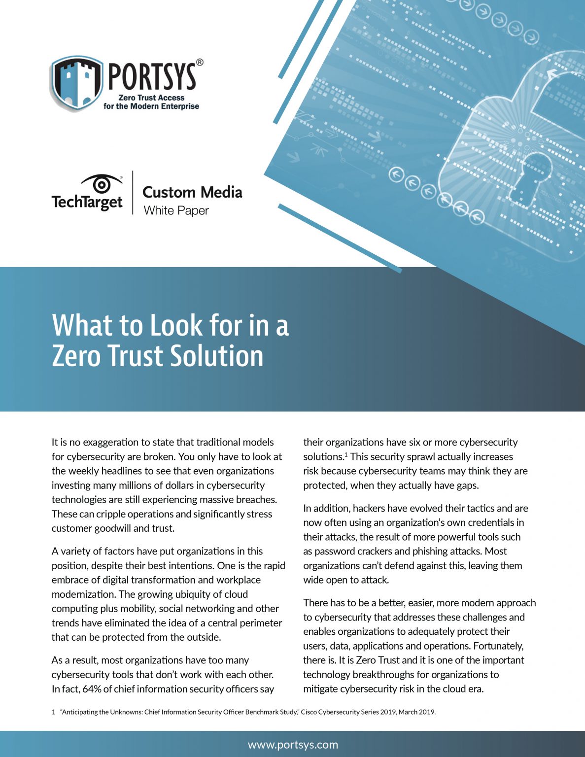 What to Look for in a Zero Trust Solution - PortSys